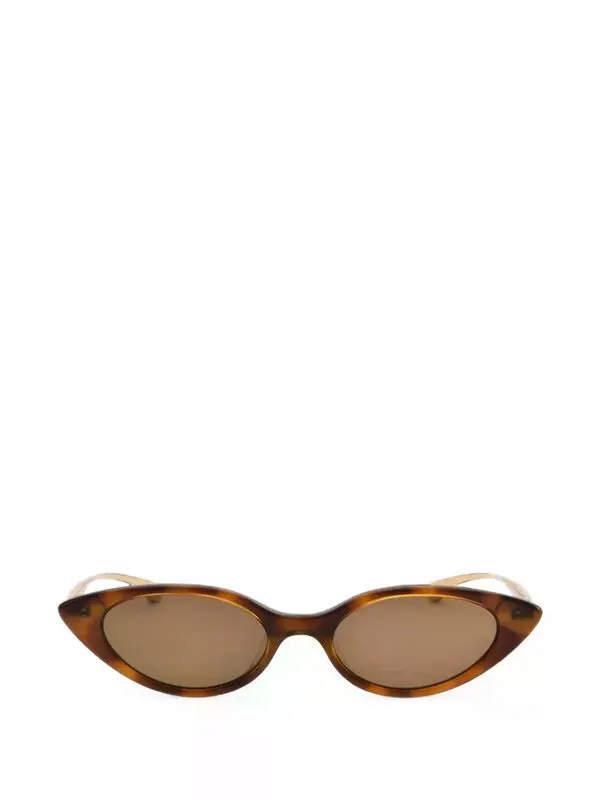FOR ARTS SAKE Tortoiseshell-effect Cat-eye Frame Sunglasses