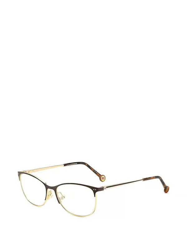 Carolina Herrera Cat Eye Eyeglasses - Brown