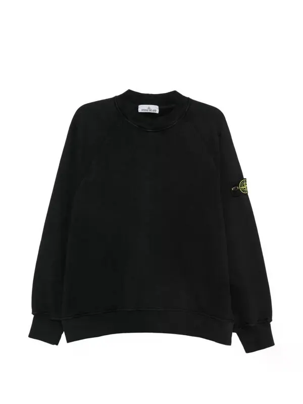 Stone Island Compass-patch Raglan-sleeve Sweatshirt