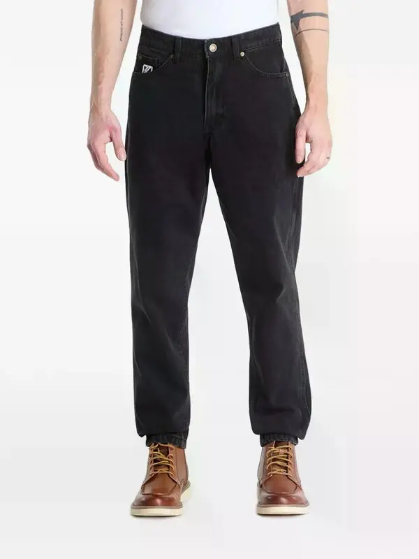 KARL KANI Small Signature Logo-embroidered Jeans