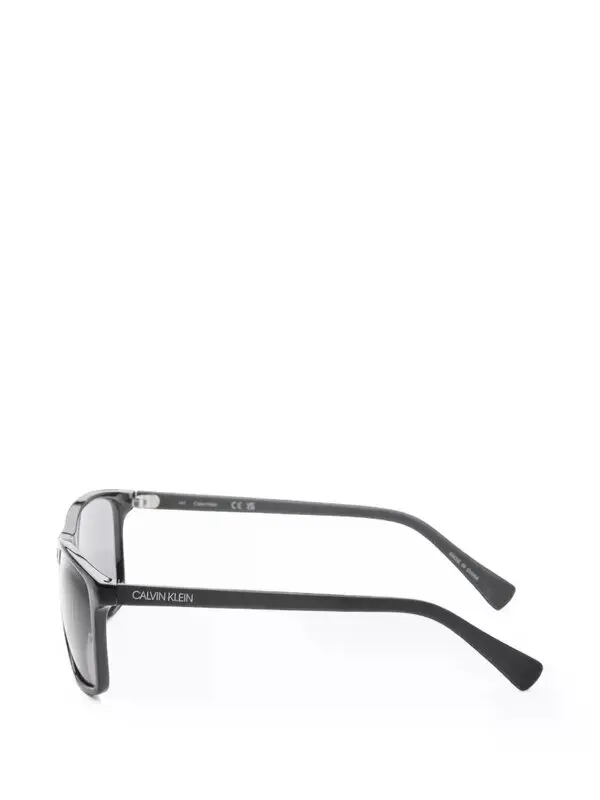 Calvin Klein Rectangle-frame Sunglasses