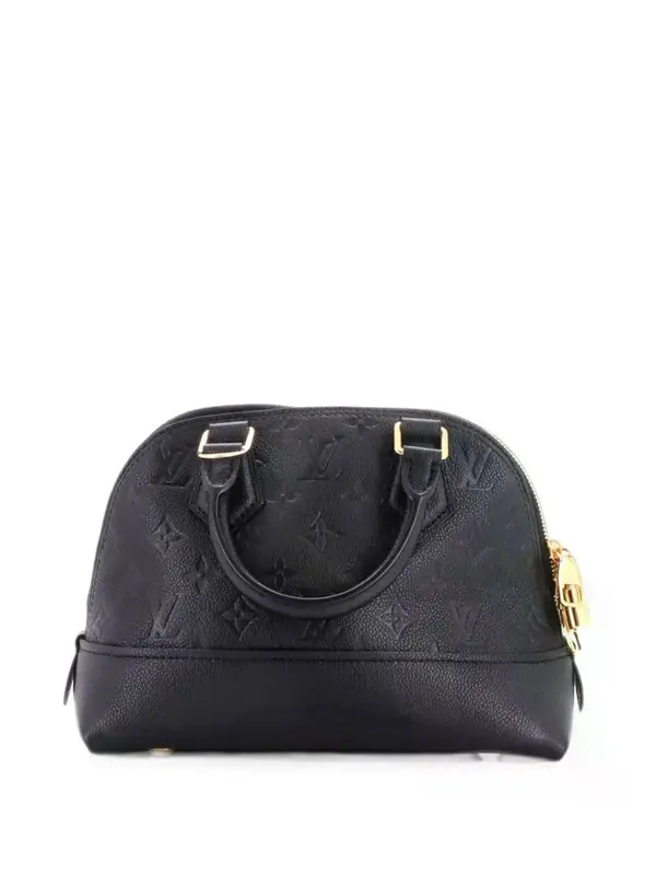 LOUIS VUITTON Neo Alma Handbag Monogram Empreinte Leather Bb Satchel