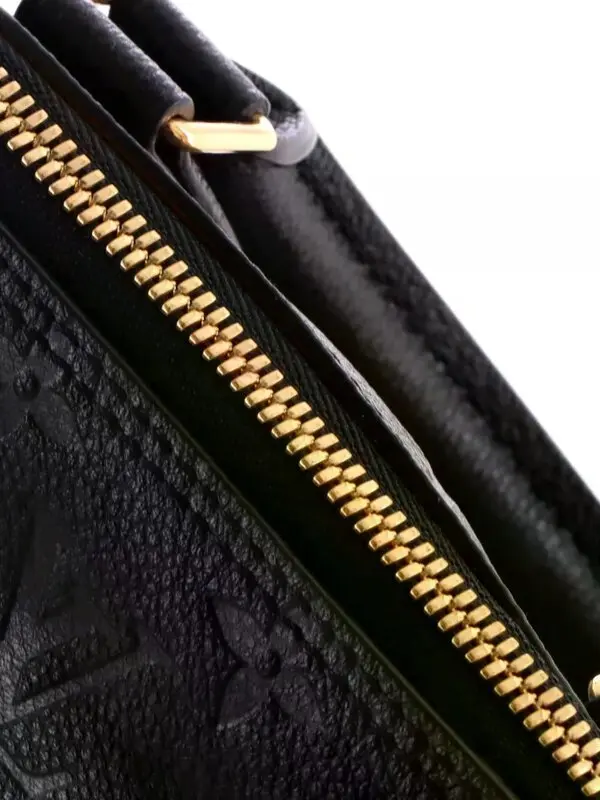 LOUIS VUITTON Monogram Empreinte Leather Bb Satchel - Black