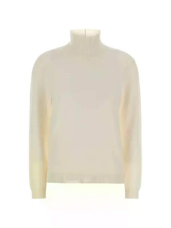 Max Mara High Neck Fine Knit Sweater