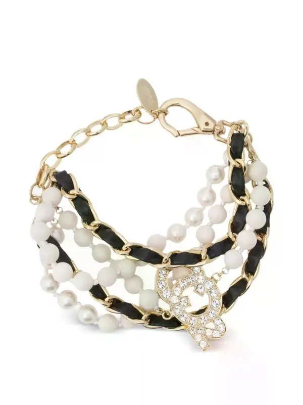 DOUBLET Co2 Crystal-embellished Bracelet