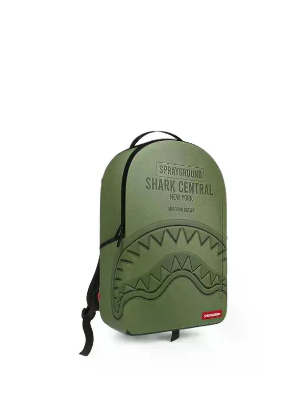 SPRAYGROUND Shark Central All Star Embossed Backpack - Green
