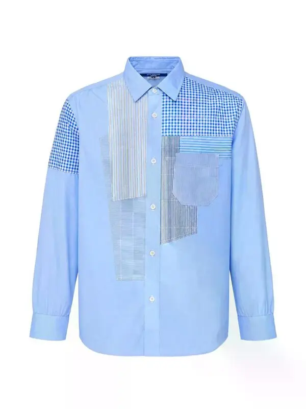 Junya Watanabe Patchwork-design Long-sleeve Shirt