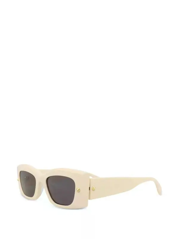 Alexander McQueen Spike-stud Rectangle Frame Sunglasses