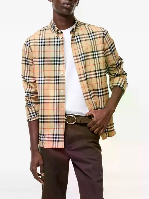 Burberry Check-pattern Shirt
