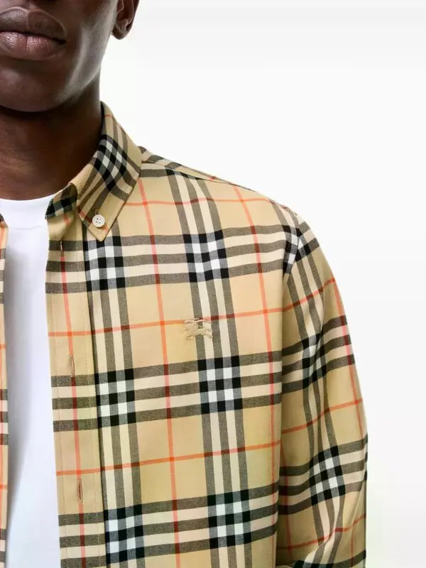 Burberry Check-pattern Shirt