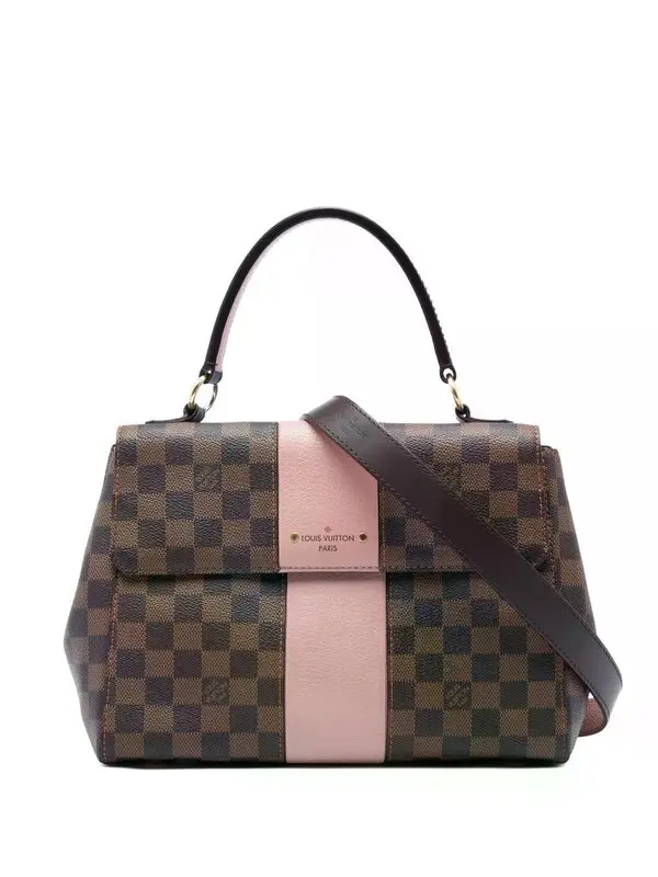 LOUIS VUITTON 2018 Damier Ebene Bond Street Bb Satchel