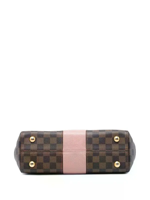 LOUIS VUITTON 2018 Damier Ebene Bond Street Bb Satchel