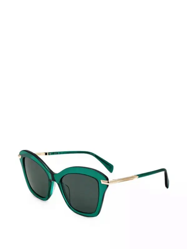 Rag & Bone Cat-eye Frame Sunglasses - Green
