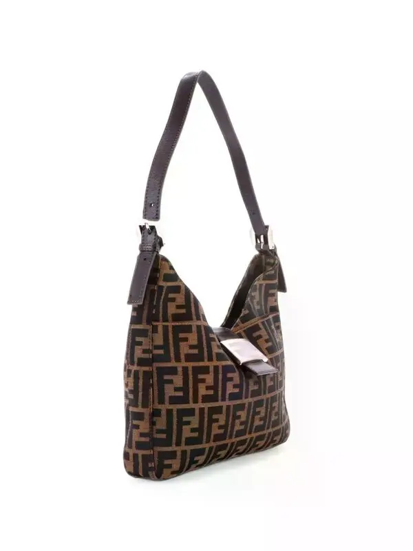 Fendi Zucca Canvas Medium Hobo Bag