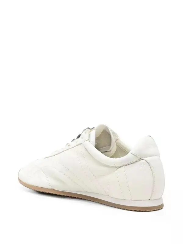 TOTEME Flex Nappa Leather Sneakers