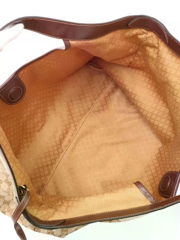 Gucci 2000-2015 Large Gg Crystal Web Giglio Tote Bag