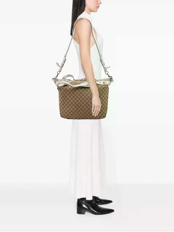 Gucci 2016-2026 Gg Canvas Icon Bit Satchel