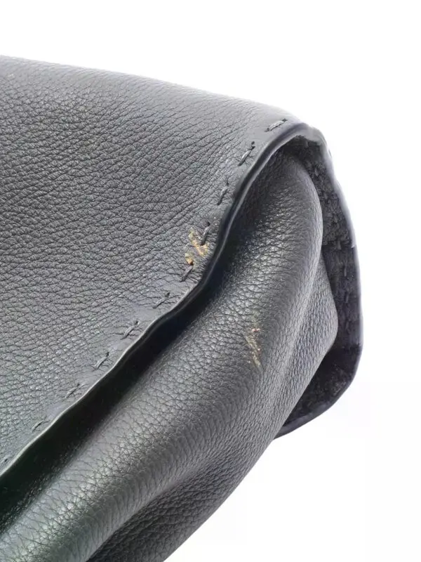 Fendi Calfskin Peekaboo Iconic Satchel