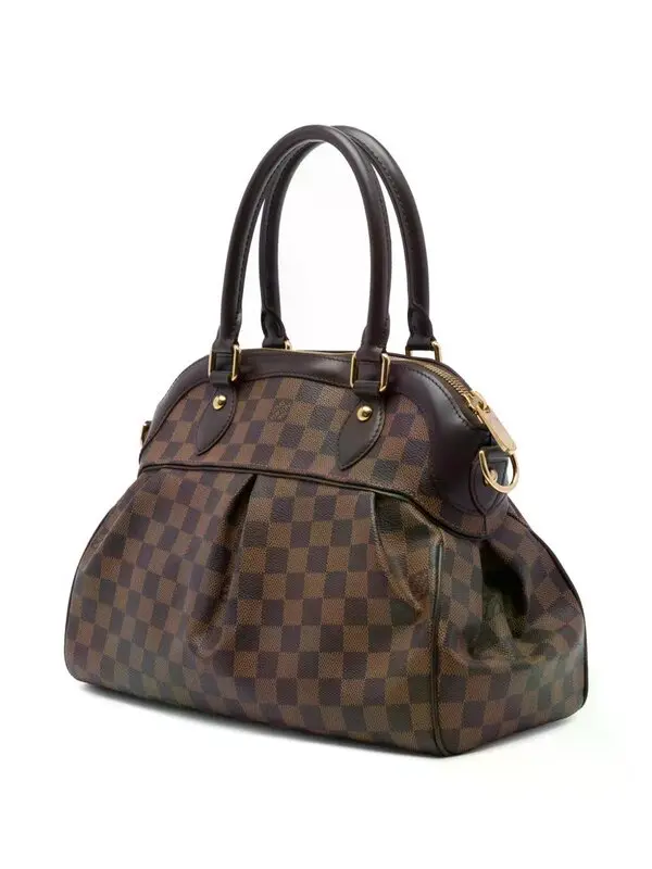 LOUIS VUITTON Damier Ebene Trevi Pm Satchel