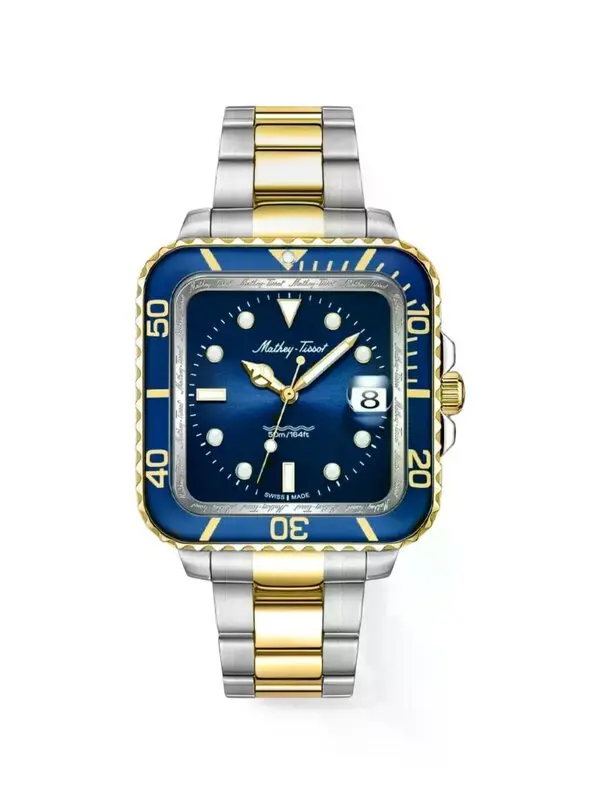 MATHEY TISSOT 40mm Square-frame Watch