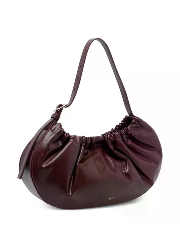 A.p.c. Ninon Leather Shoulder Bag - Red