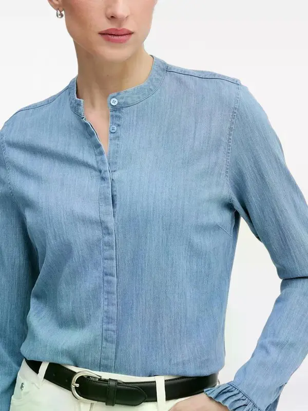 MOS MOSH Mattie Ruffled-cuff Shirt