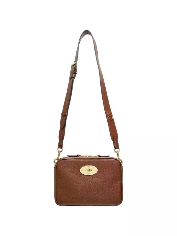 Mulberry Darley Grained Leather Shoulder Bag - Brown