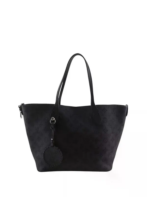 LOUIS VUITTON Monogram Mahina Blossom Mm Satchel