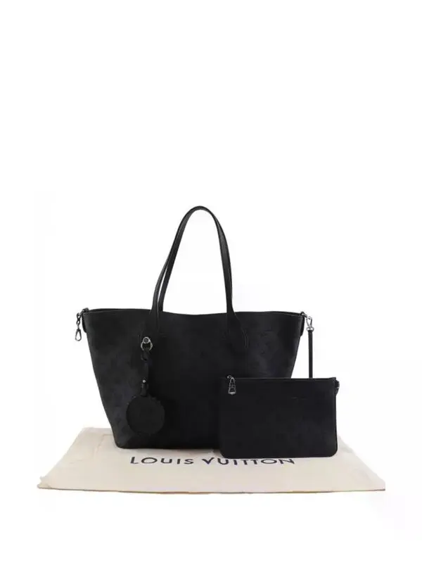 LOUIS VUITTON Monogram Mahina Blossom Mm Satchel