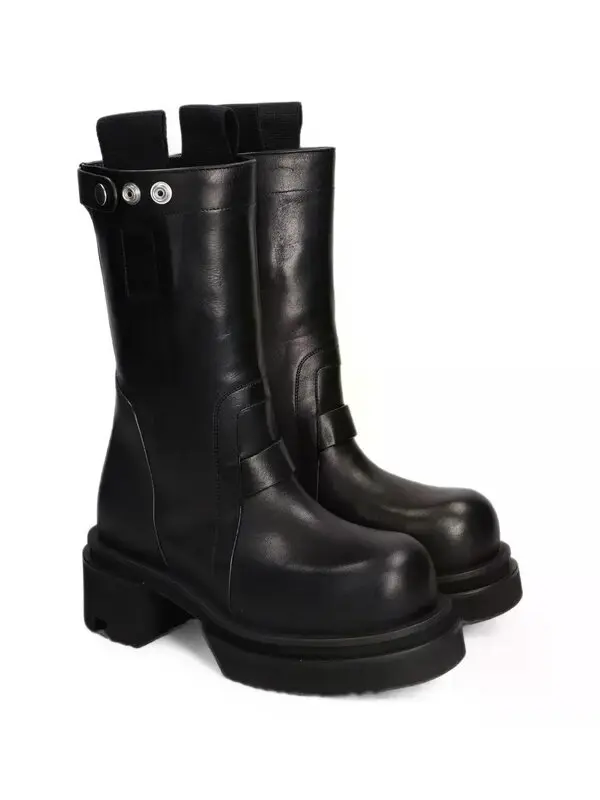 Rick Owens Platform Leather Boots