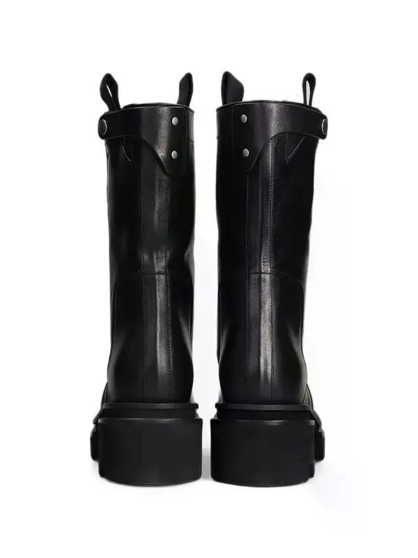 Rick Owens Platform Leather Boots