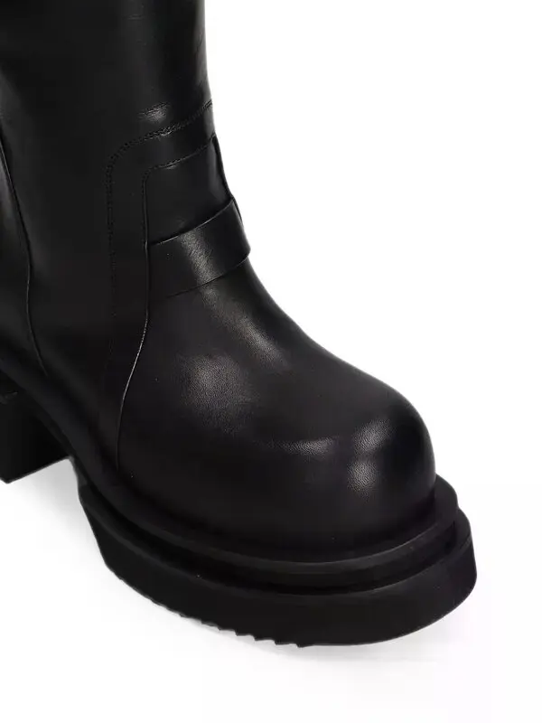 Rick Owens Platform Leather Boots