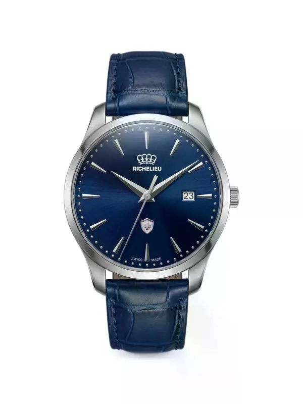 RICHELIEU SWISS Logo-detail 30mm Watch - Blue