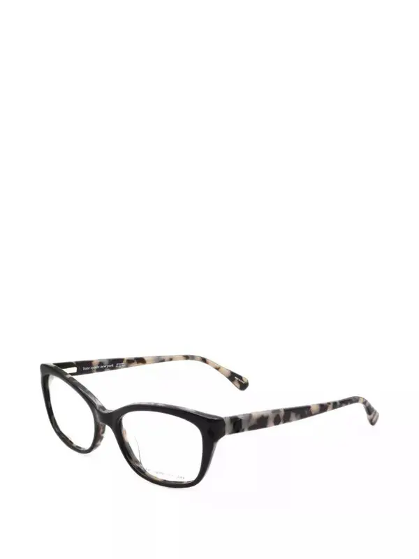 Kate Spade New York Tortoiseshell-effect Cat-eye Glasses