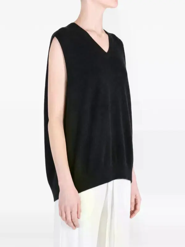 Frenckenberger V-neck Knitted Vest