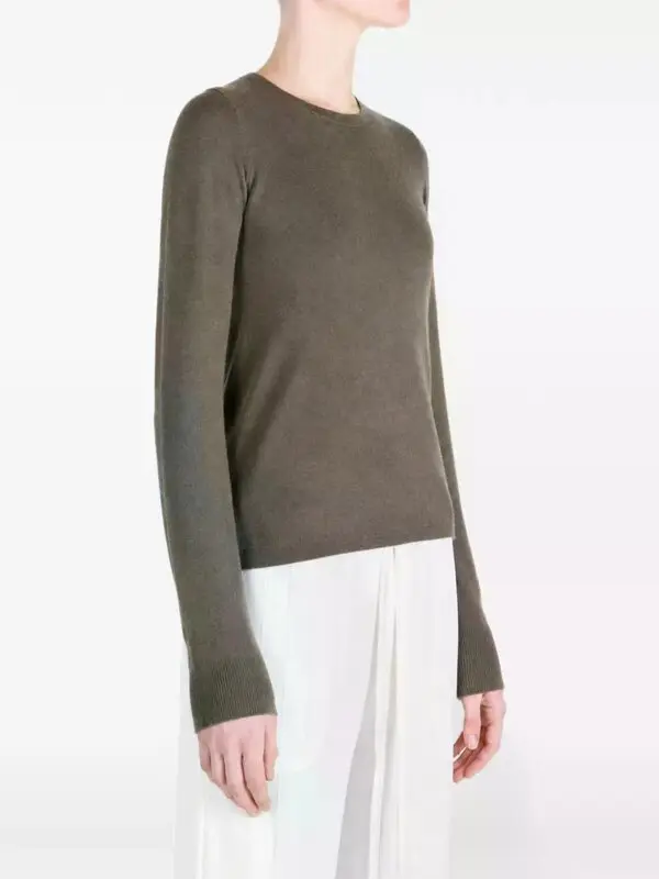 Frenckenberger Fine Knit Long Sleeve Sweater