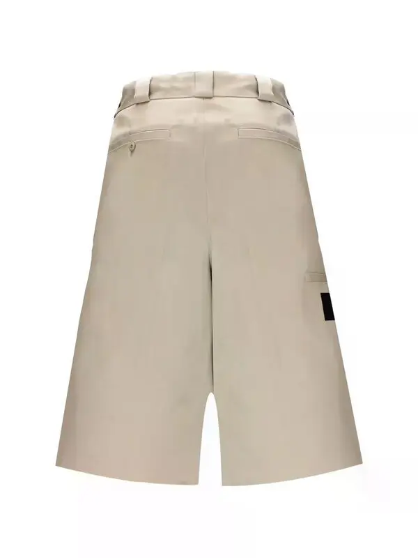 Givenchy Pleated Wide-leg Shorts