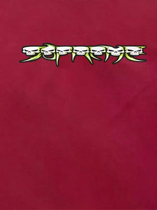 Supreme Skulls Spellout T-shirt