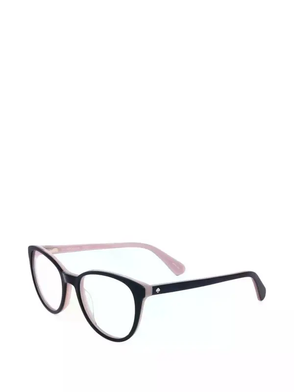 Kate Spade New York Aila Geometric Frame Eyeglasses - Black