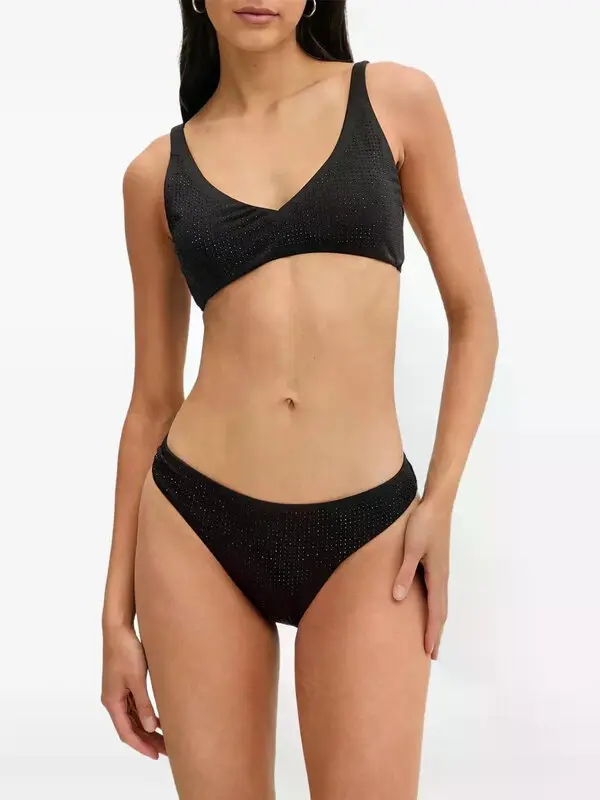 Michael Kors Rhinestone Embellished Bikini Bottoms