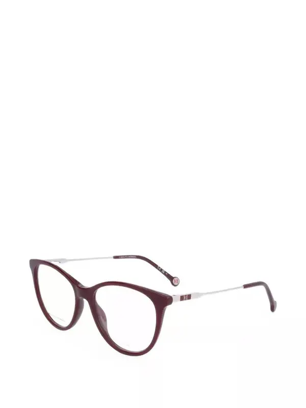 Carolina Herrera Cat-eye Frame Glasses - Red