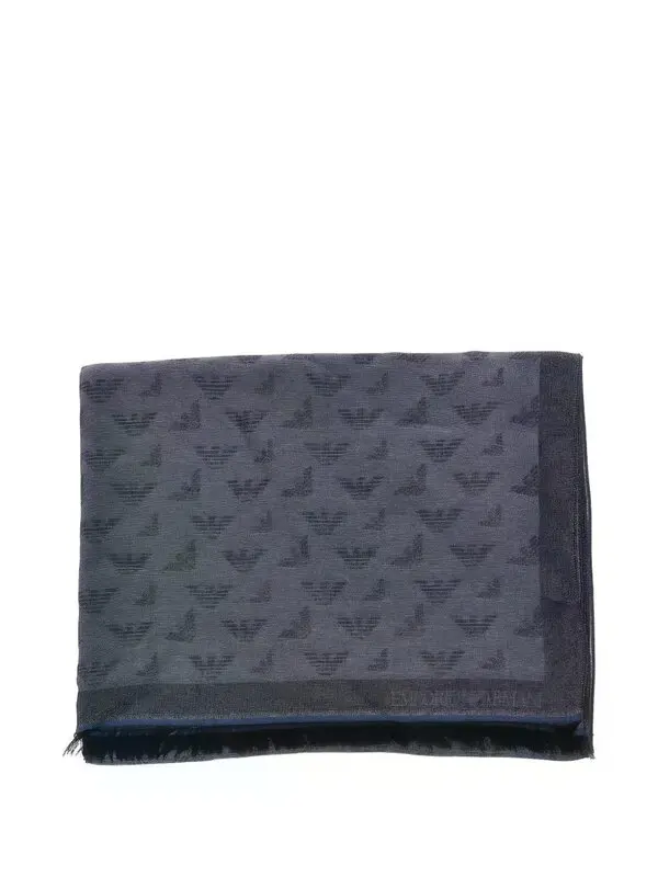 Emporio Armani Eagle Jacquard Scarf