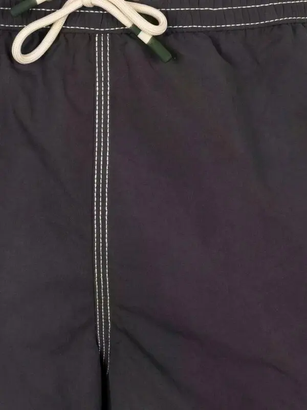 Hartford Drawstring-fastening Stitching-detail Swim Shorts