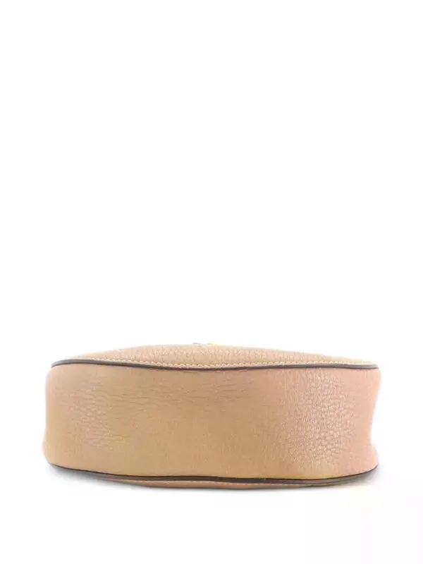 Chloé Drew Leather Mini Crossbody Bag - Brown