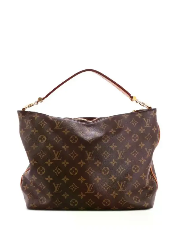 LOUIS VUITTON Monogram Canvas Sully Pm Hobo Bag