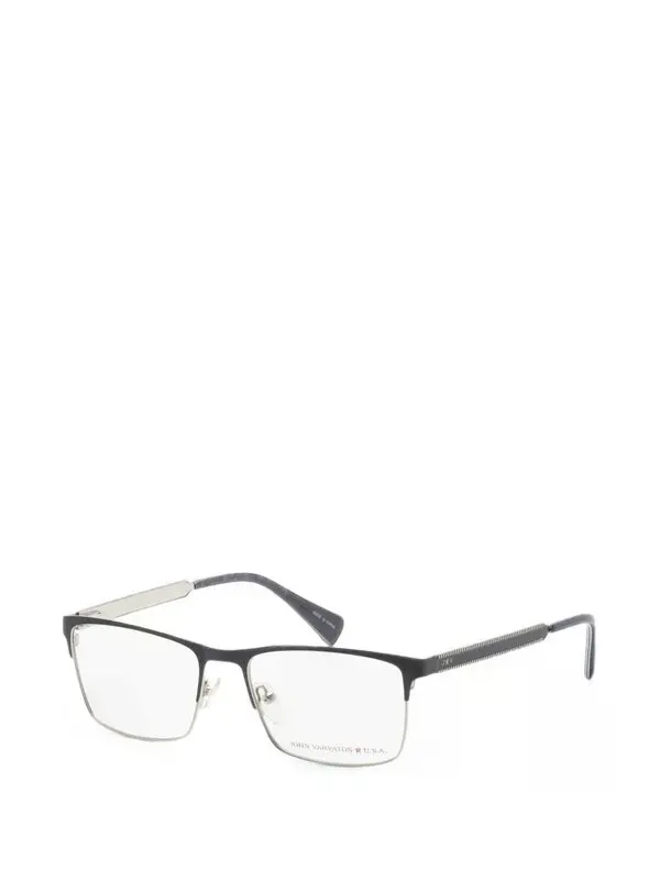 John Varvatos Rectangle-frame Glasses