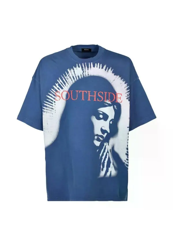 BREATH Maria Graphic-print T-shirt - Blue