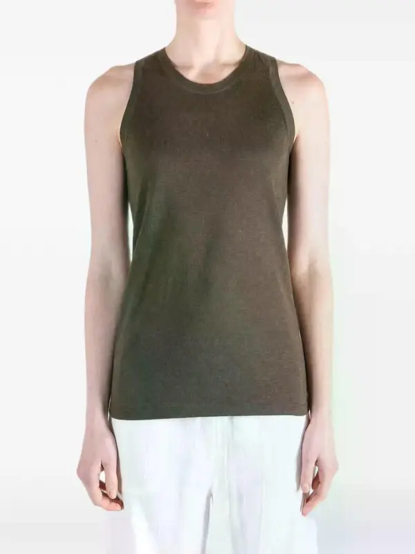 Frenckenberger Fine-knit Tank Top