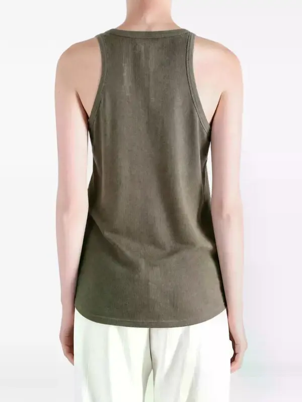 Frenckenberger Fine-knit Tank Top
