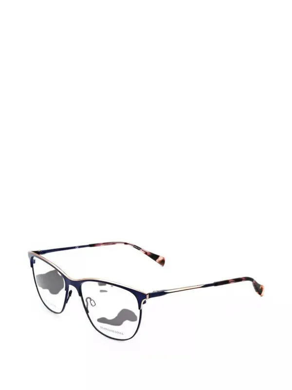 Rag & Bone Cat-eye Frame Glasses - Blue